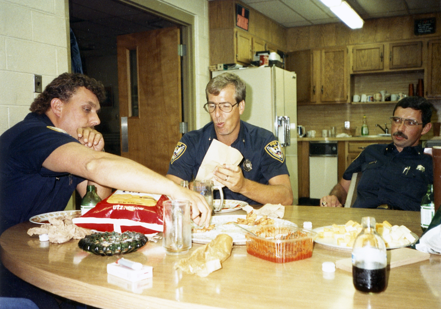 Firemen Eating Dinner at Central Station - Westphal